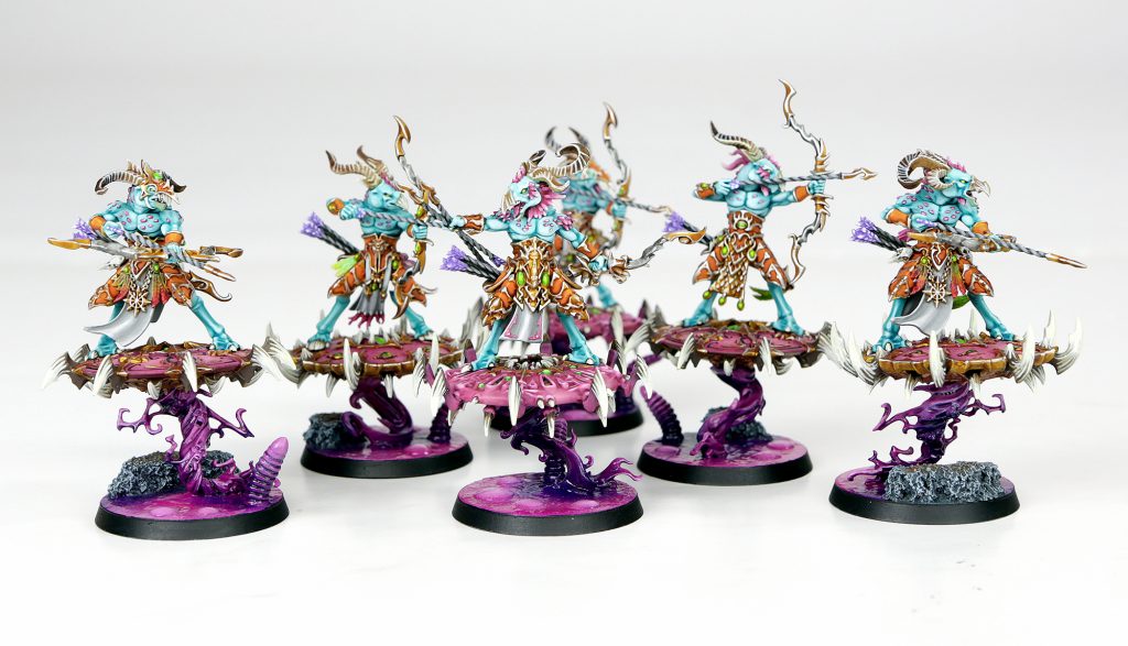 Tzeentch Tzaangor Skyfires - Pike's Miniature Painting