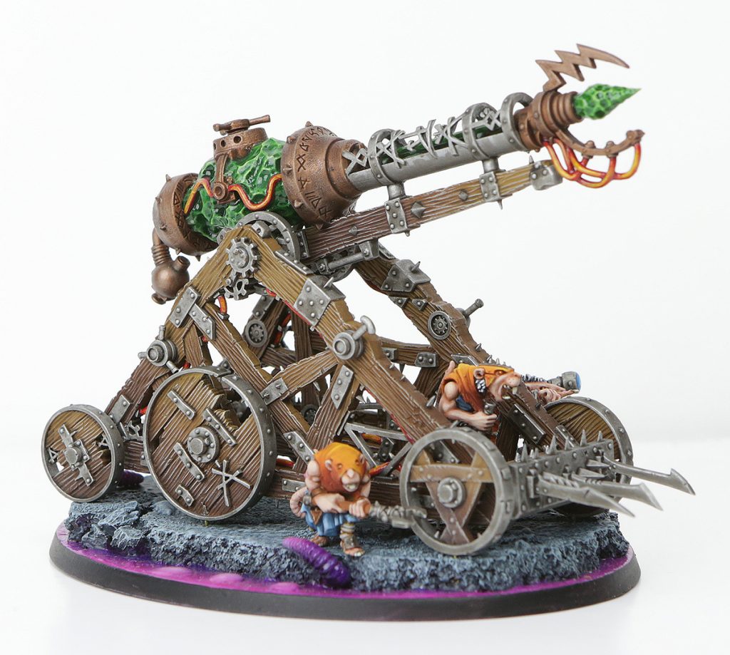 Skaven Warp Lightning Cannons - Pike's Miniature Painting