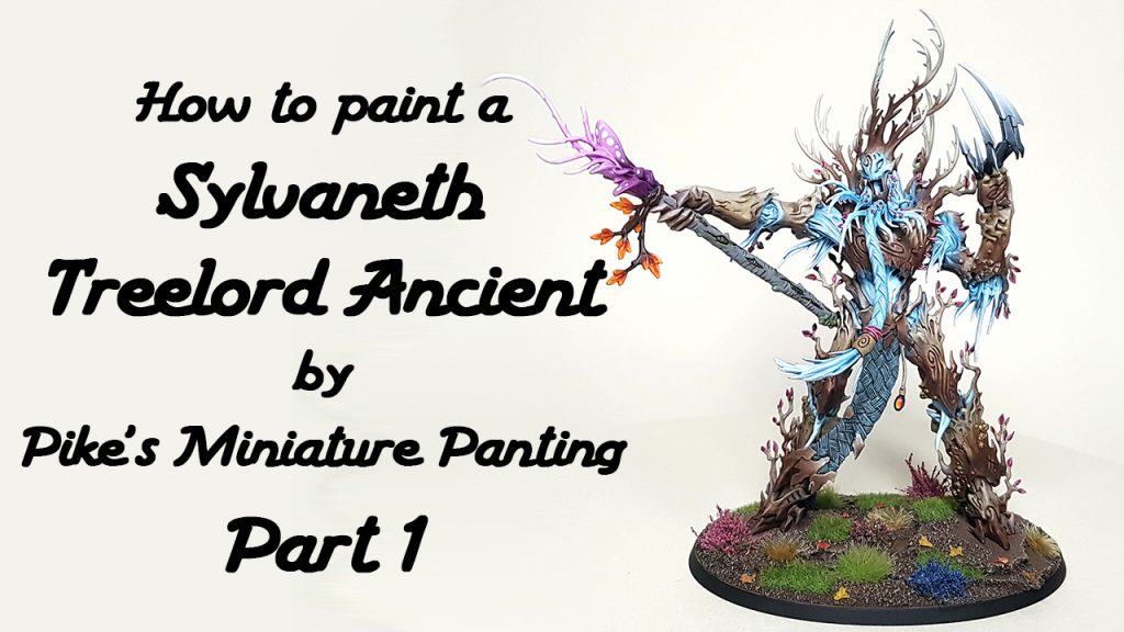 How to Paint: Sylvaneth Treelord Ancient Video Tutorial Miniature Painting